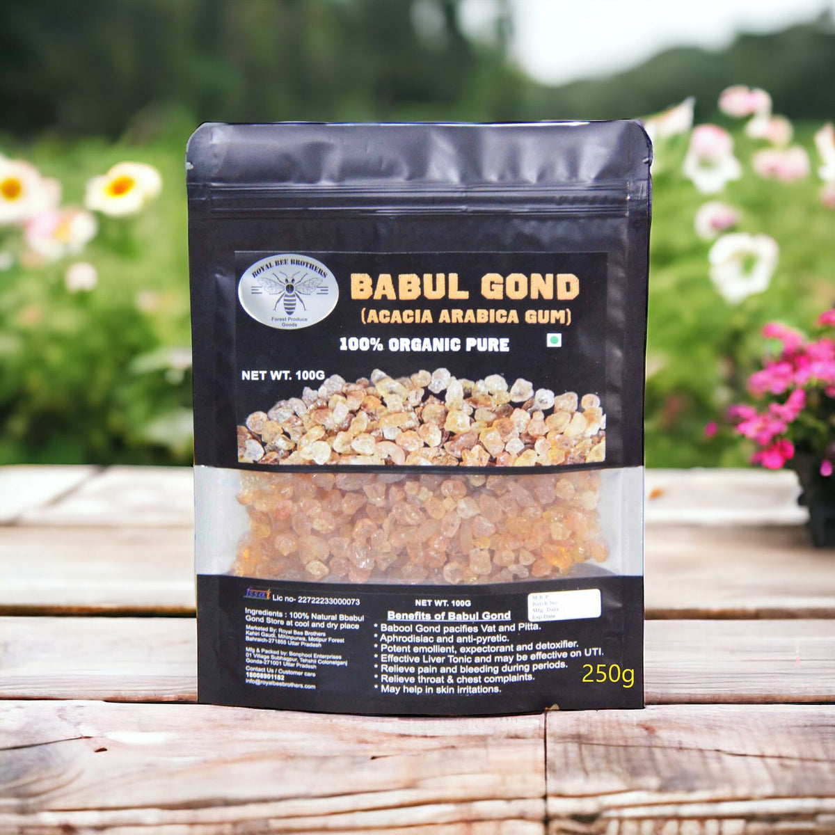 Buy online 100% pure and natural fresh Babul Gond – Royal Bee Brothers